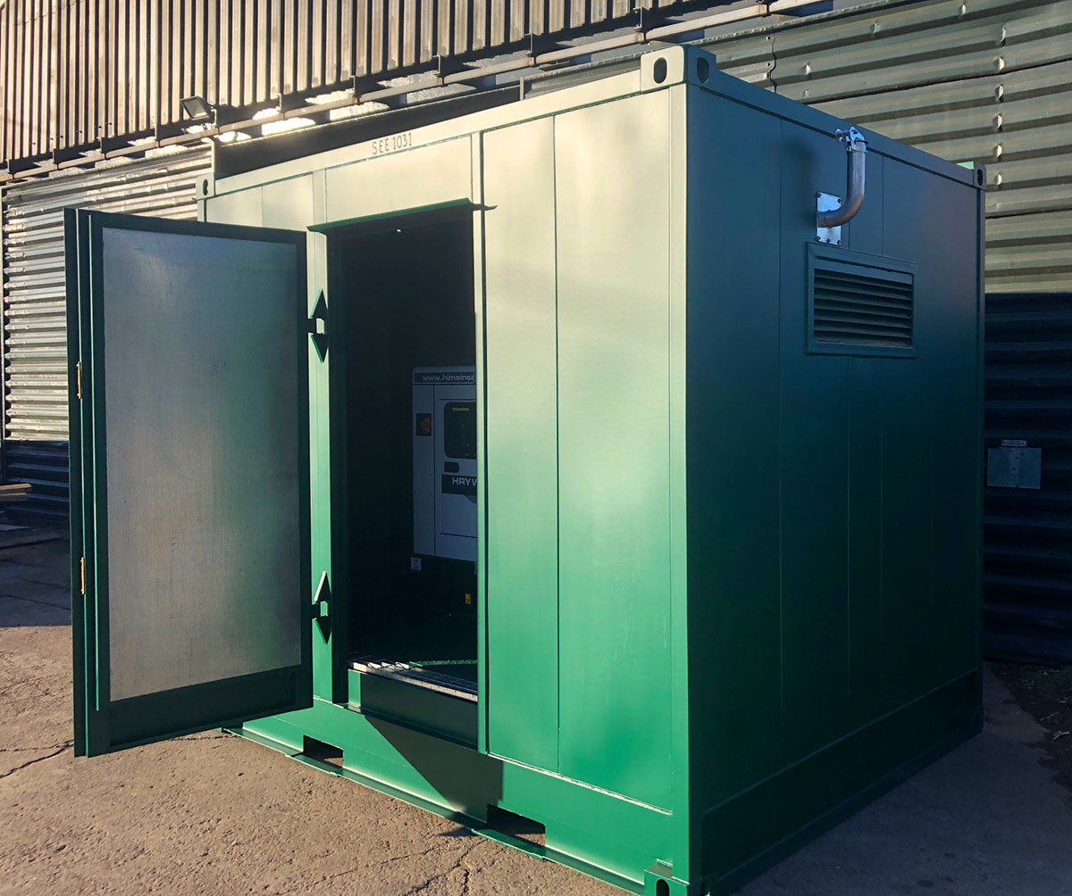 Containerised Generators – Newbuild Fabrications Ltd