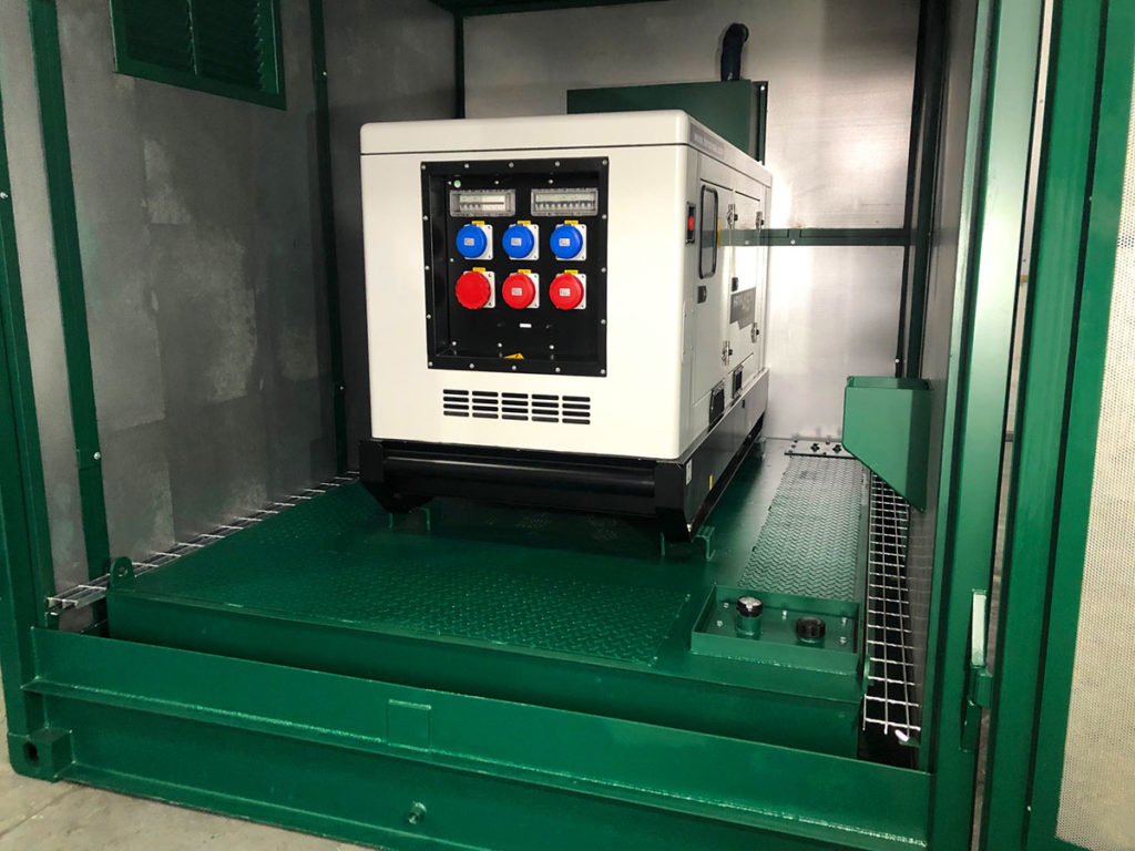 Containerised Generators – Newbuild Fabrications Ltd